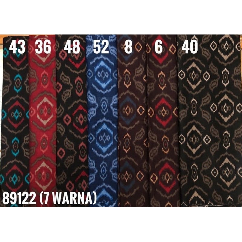 Jual Kain Batik Prima Rona (89122). Bahan Batik Katun Batu Raden Gusti Buwono Per 1/2meter = 50 ...