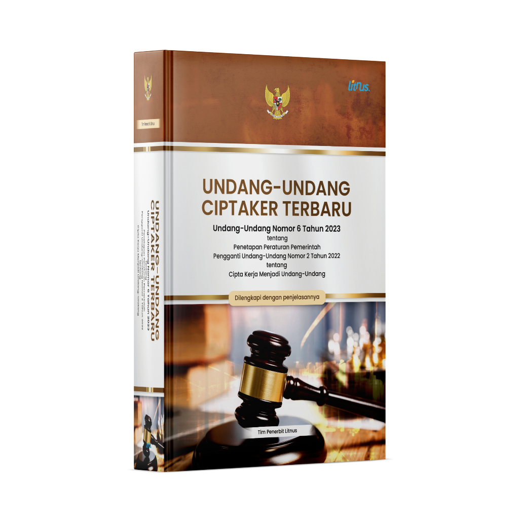 Jual Undang Undang Cipta Kerja - UU Nomor 6 Tahun 2023 tentang ...