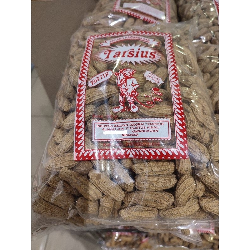 Jual Tarsius Kacang Sangrai BATIK Besar asli Kawangkoan Manado Ole ...