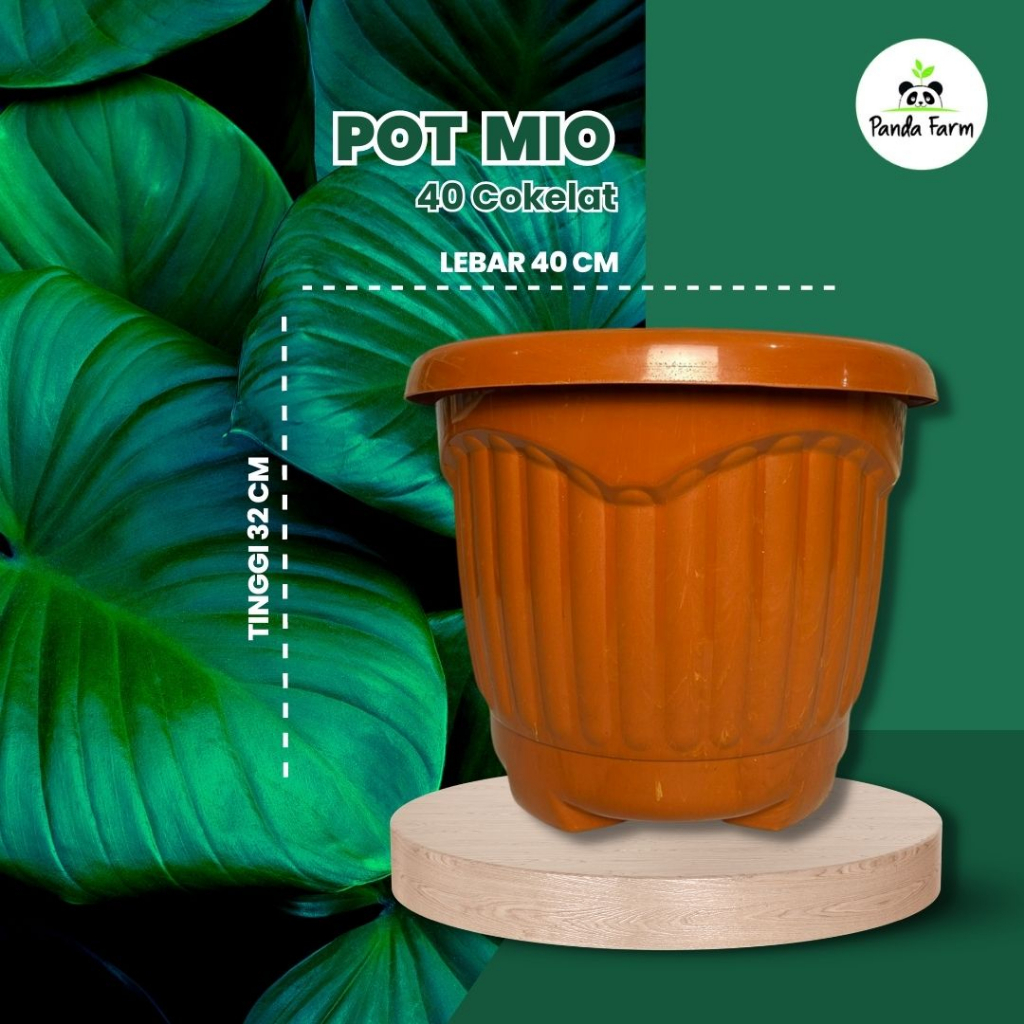 Jual Pot Besar Mio no 40 Tebal Berkualitas - Coklat | Shopee Indonesia