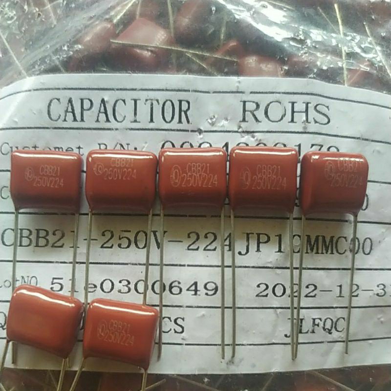 Jual kapasitor milar 223 400v 224 250v 225 400v original | Shopee Indonesia