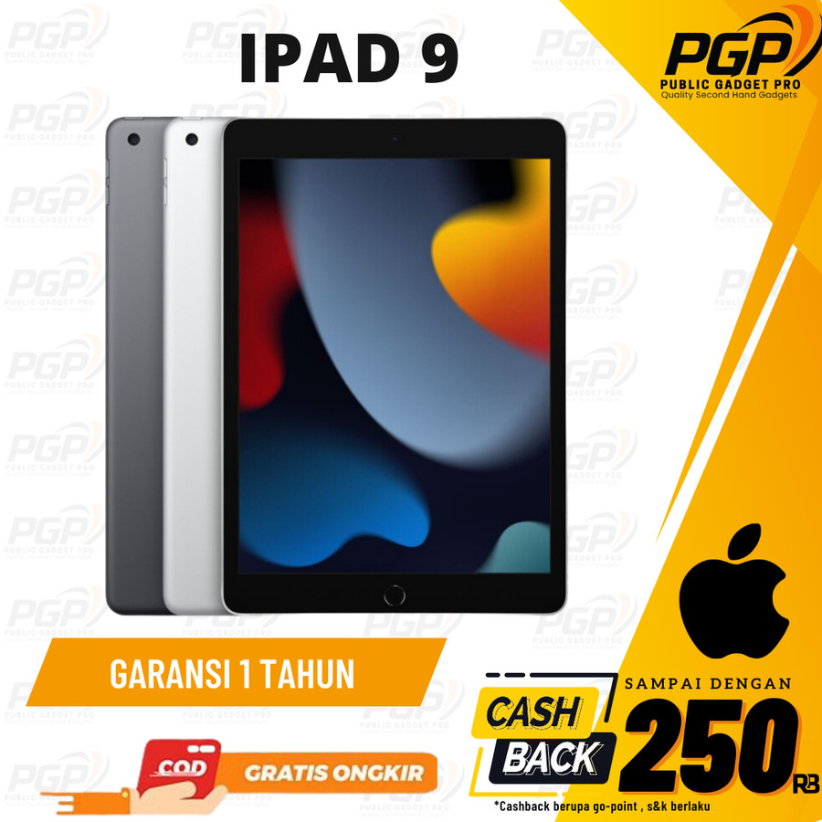 Jual apple iPad 9 2021 10.2 inch Wifi Only 64GB 256GB | Gen 9th ...