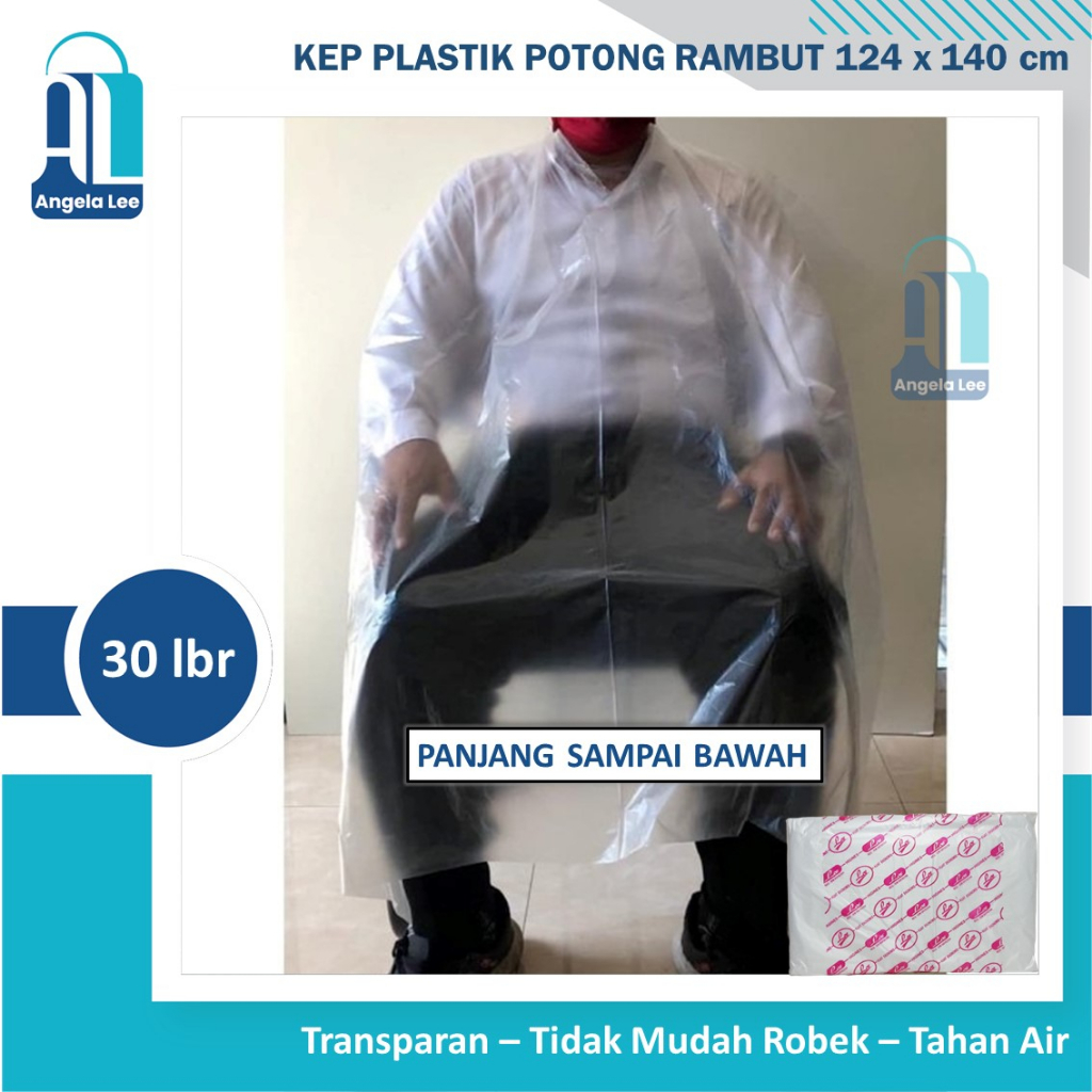 Jual Plastik Kep Kip Potong Rambut Salon Pangkas rambut cape Barbershop ...
