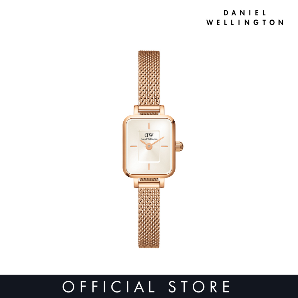 Jual Daniel Wellington Quadro Mini Melrose Rose Gold Champagne ...