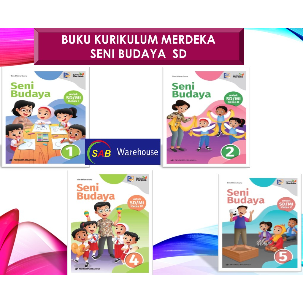 Jual ESPS SENI BUDAYA KELAS 1,2,3,4,5 & 6 SD KURIKULUM MERDEKA | Shopee Indonesia