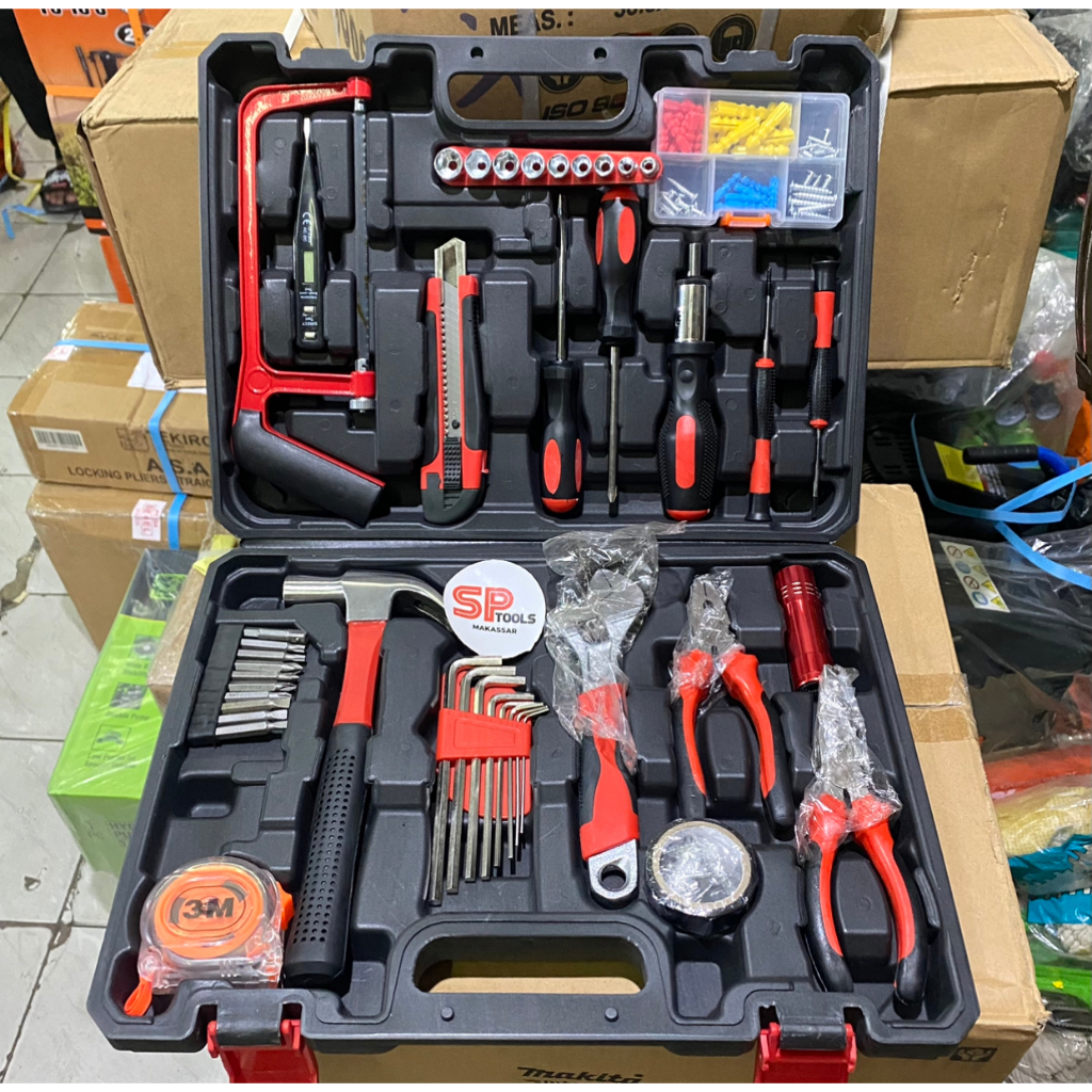 Jual TOOL KIT / TOOL SET / TOOL BOX KOTAK PERKAKAS 102PCS MAILTANK ...