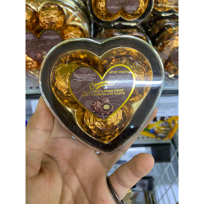 Jual Coklat love cremona Hazelnat cream isi 3 | Shopee Indonesia