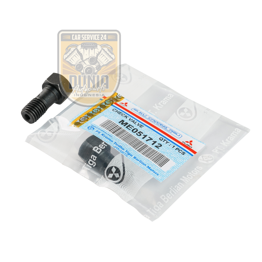 Jual CHECK VALVE BAUT JET OIL BOLT JET OLI CHECK VALVE FUSO 6D15 6D16 ...