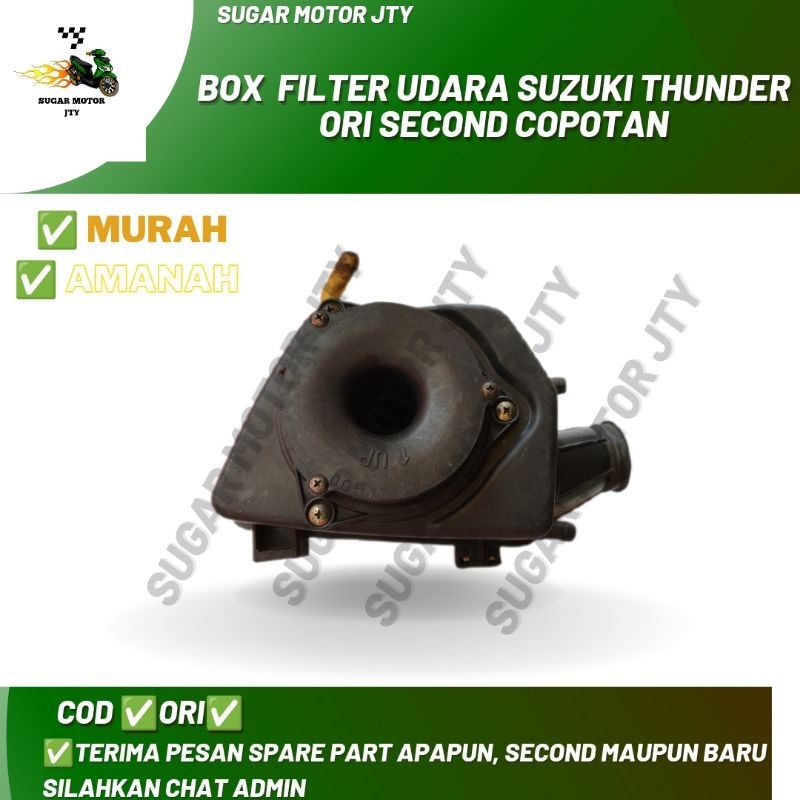 Jual BOX FILTER UDARA SUZUKI THUNDER ORI SECOND COPOTAN | Shopee Indonesia