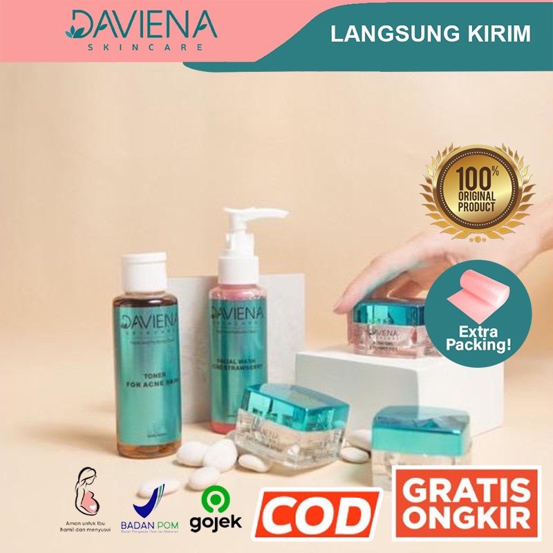 Jual ACNE SERIES DAVIENA SKINCARE SKINCARE DAVIENA ORIGINAL | Shopee ...
