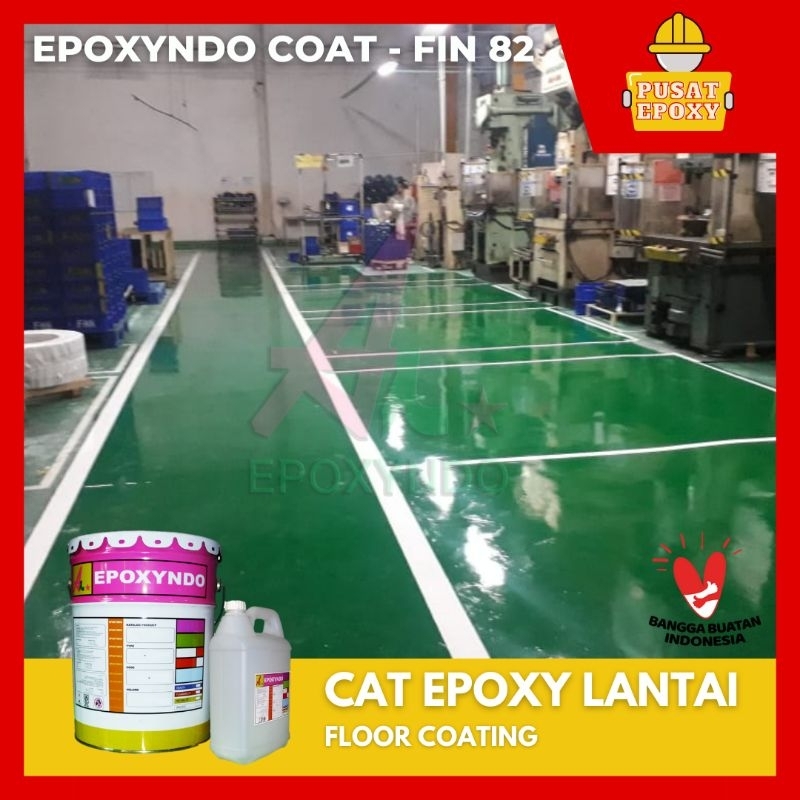 Jual Coat FIN 82 | Cat Epoxy Lantai Pabrik Lapangan Parkiran - Resin ...
