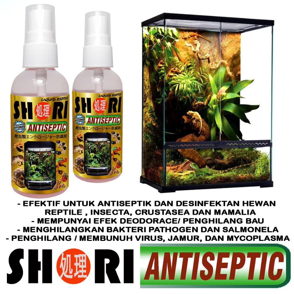 Jual ANTISEPTIC DISINFECTANT SPRAY ANTI VIRUS PENGHILANG BAU KANDANG ...