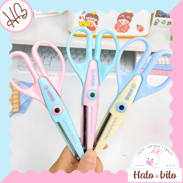 Jual Gunting pattern gunting motif zigzag wave lucu cute HB1429 ...