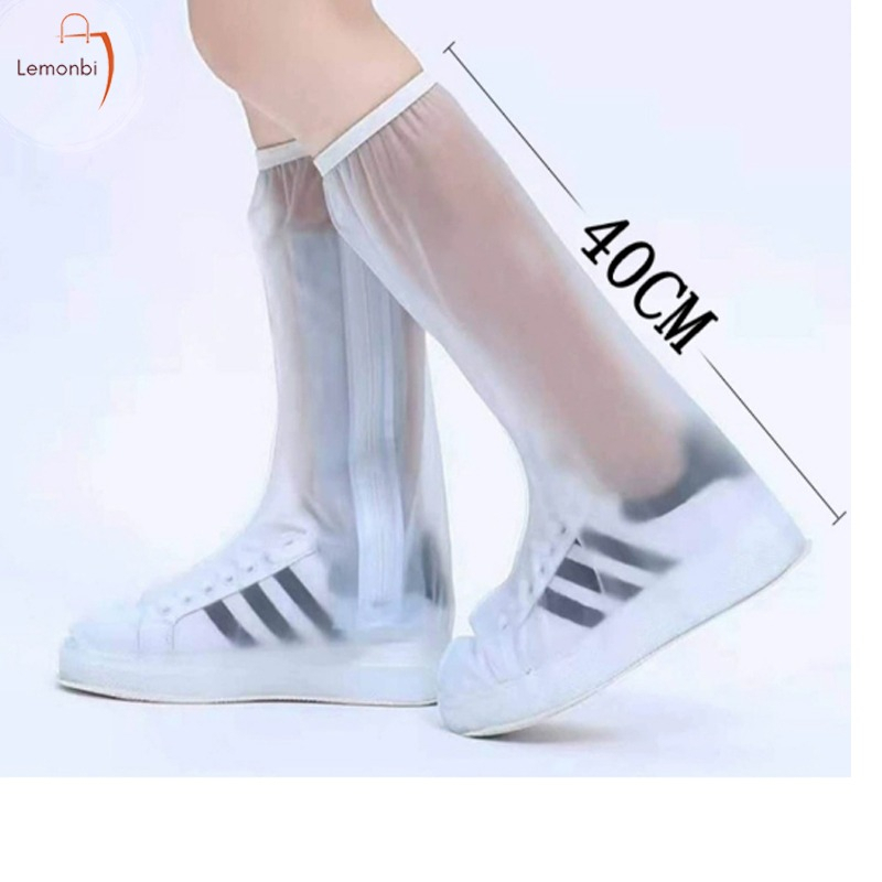 Jual COVER SARUNG SEPATU DEWASA PVC TINGGI 40CM Ukuran S M L XL XXL ...