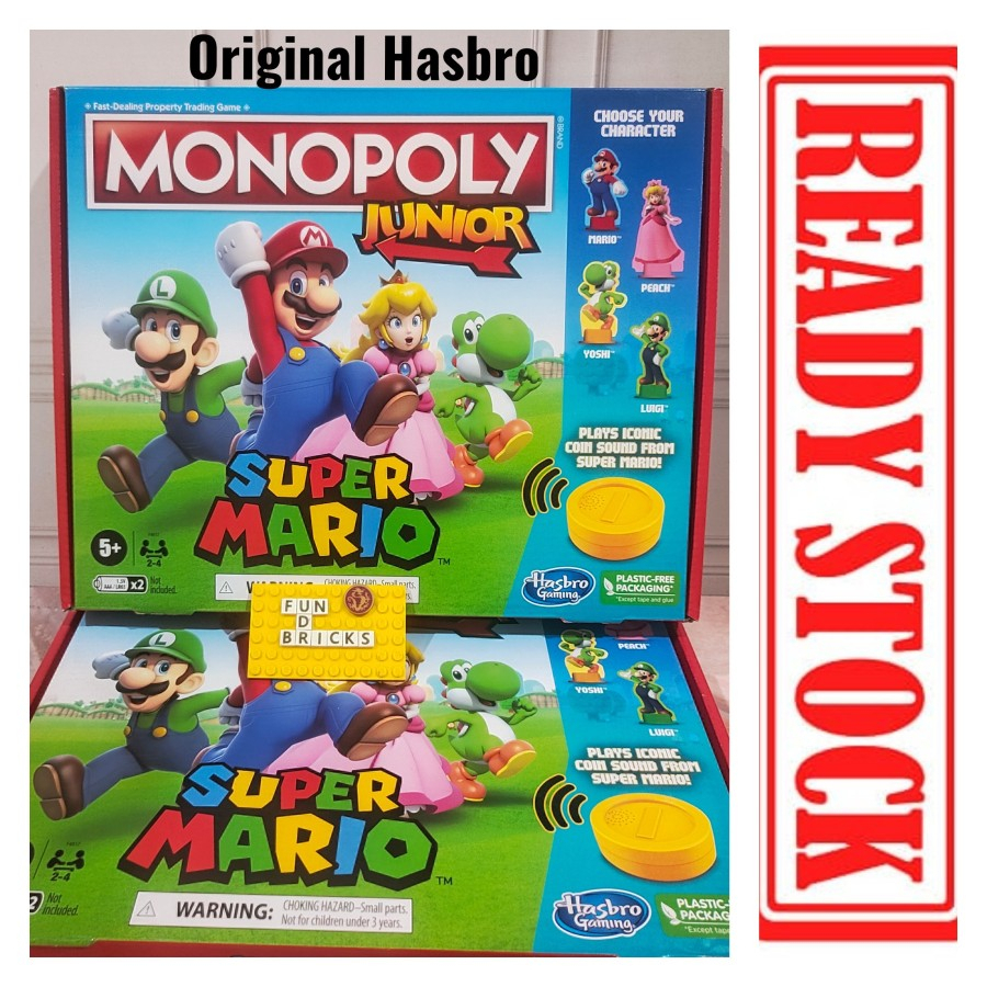 Jual Hasbro Monopoly Junior Super Mario Bros Board Games | Shopee Indonesia