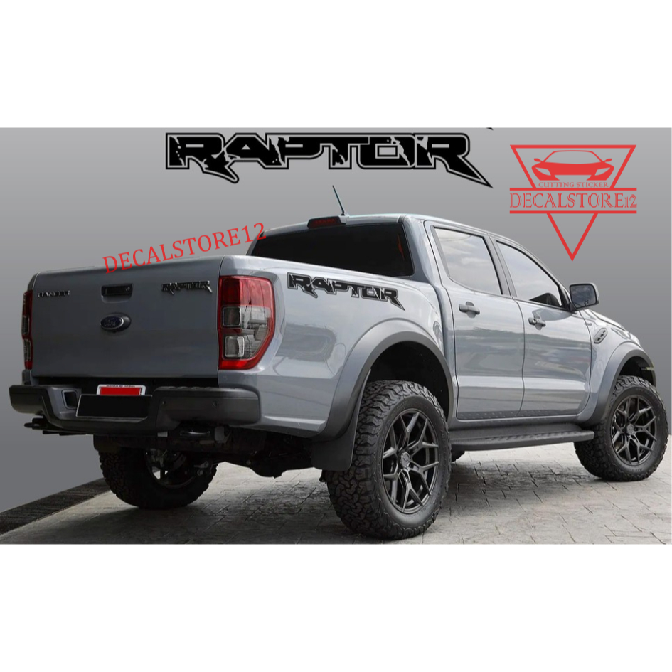 Jual stiker sticker raptor stiker mobil bak samping mobil hilux ford ...
