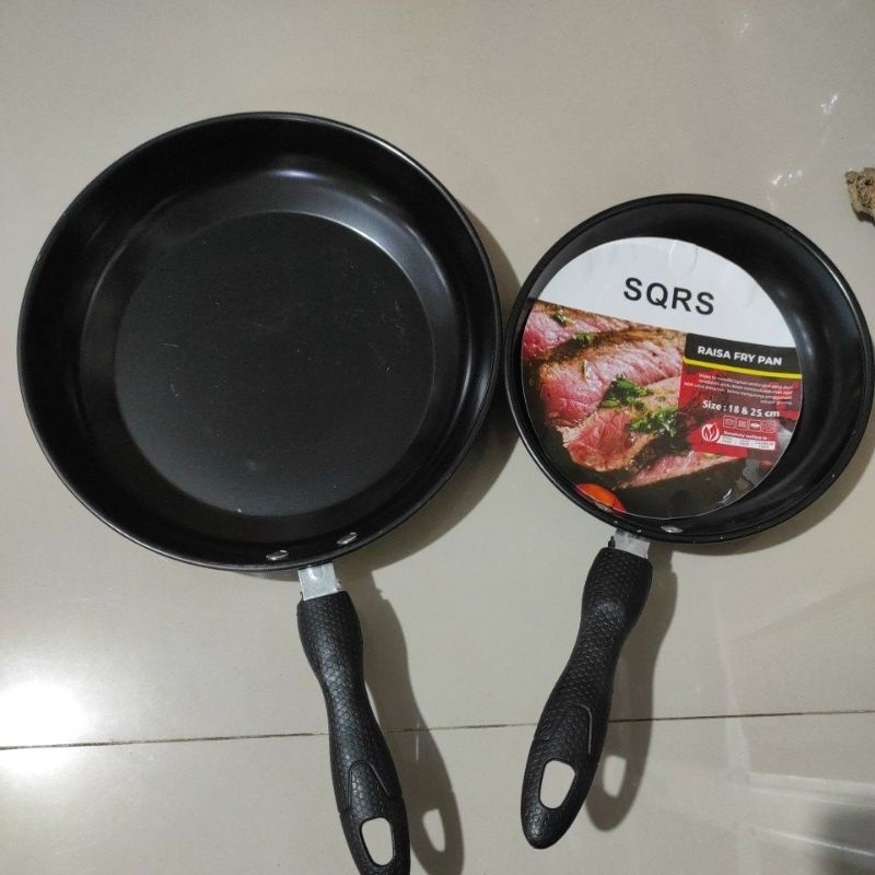 Jual TEFLON SET 2 IN 1 / TEFLON FRYPAN SET 2 IN 1 | Shopee Indonesia