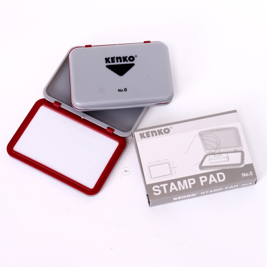 Jual KENKO STAMP PAD NO.0 BAK BANTALAN STEMPEL TEMPAT TINTA STAMPEL ...