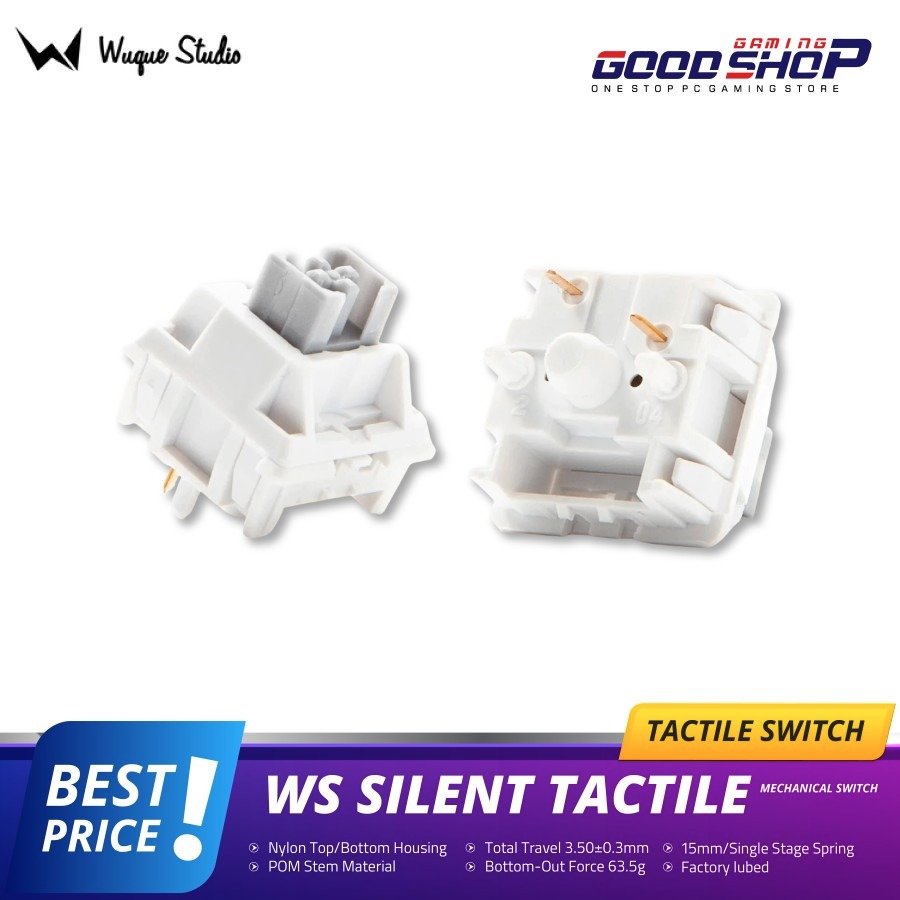 Jual Wuque WS Silent Tactile Switches | Shopee Indonesia