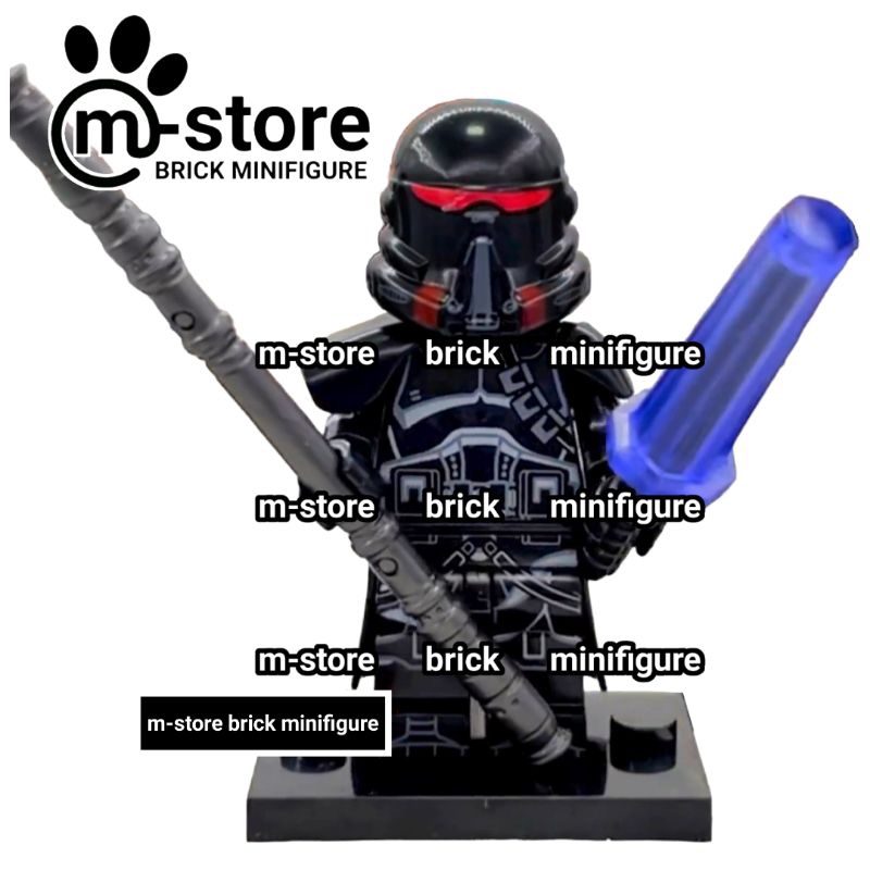 Jual brick star wars electrostaff purge trooper stormtrooper mini toy ...
