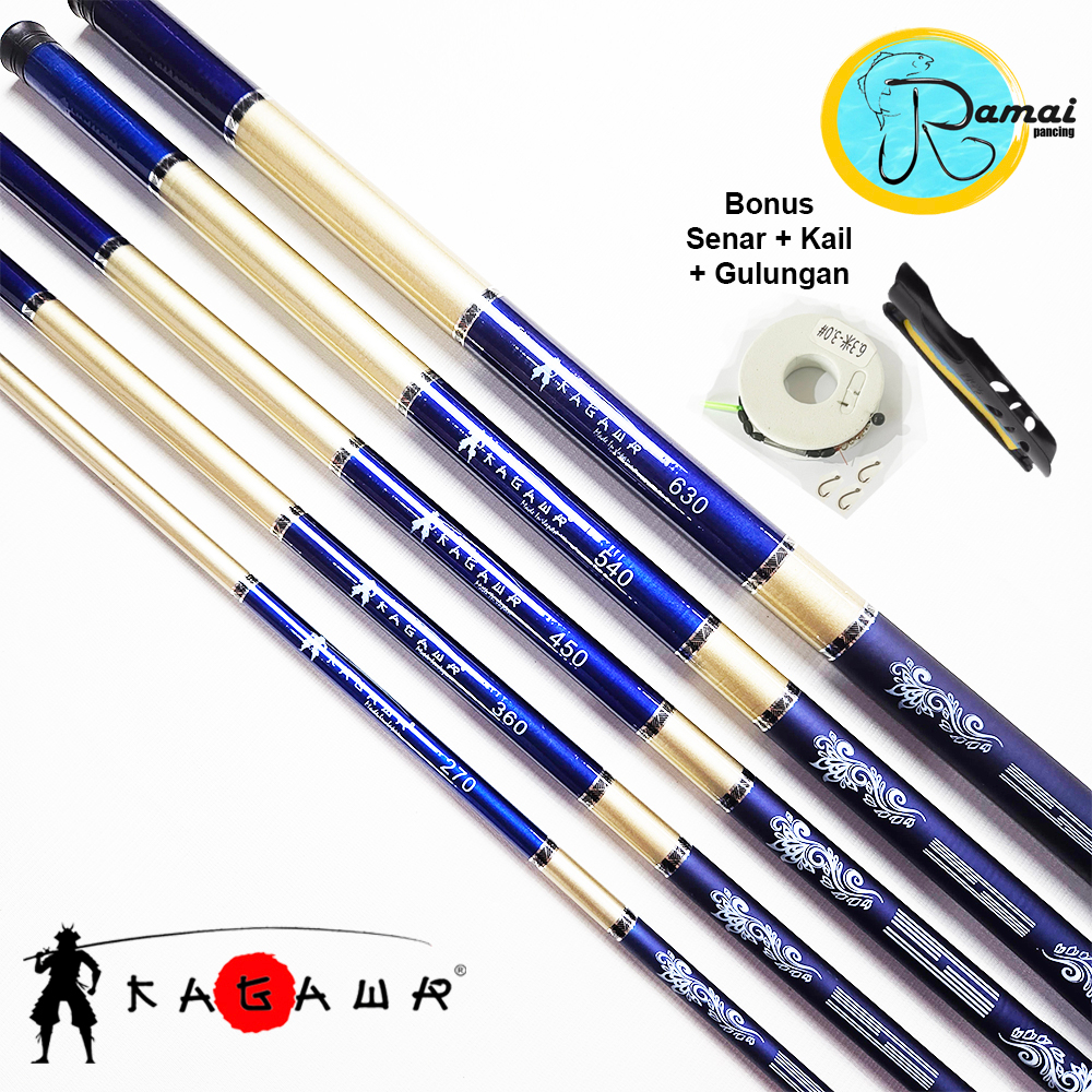 Jual Joran Tegek Kagawa GOLD SERIES Ukuran Lengkap Drag 5kg | Shopee ...