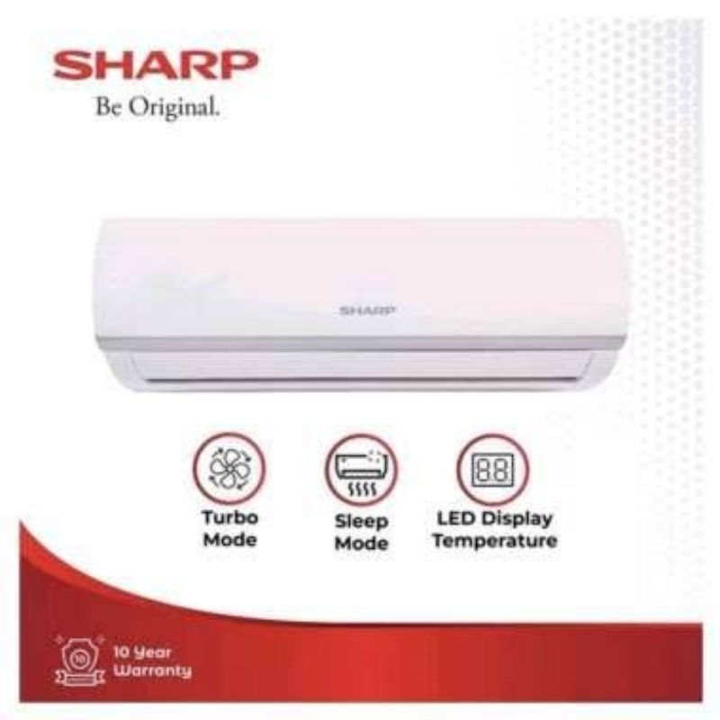 Jual AC SHARP 1/2PK AH A5BEY GARUDA SERIES | Shopee Indonesia