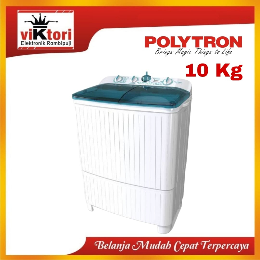 Jual MESIN CUCI POLYTRON PWM1082/ MESIN CUCI POLYTRON 10 KG / MESIN ...