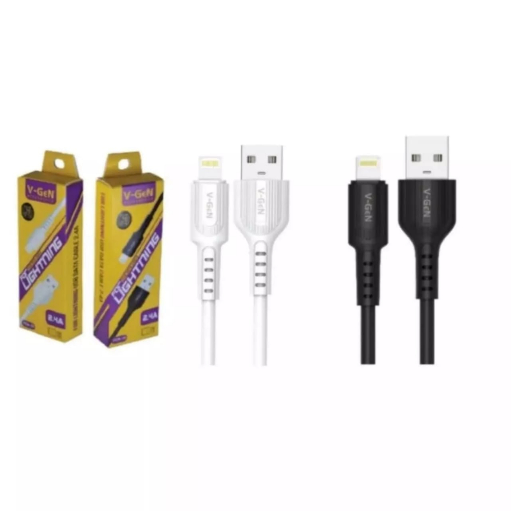Jual Kabel Data VGEN USB V-Gen VCB-25 cable lightning Fast charging 2 ...