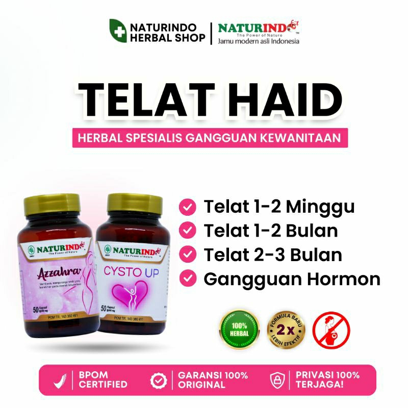 Jual Jamu Pelancar Haid Datang Bulan Tidak Lancar Obat Terlambat Dateng ...
