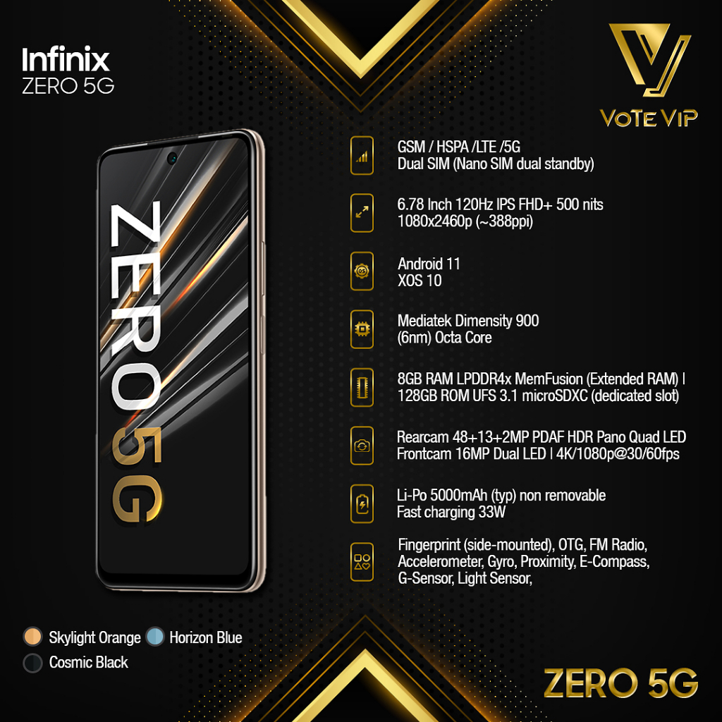 Jual Infinix Zero 5G 8/128 Garansi Resmi Infinix Indonesia | Shopee ...