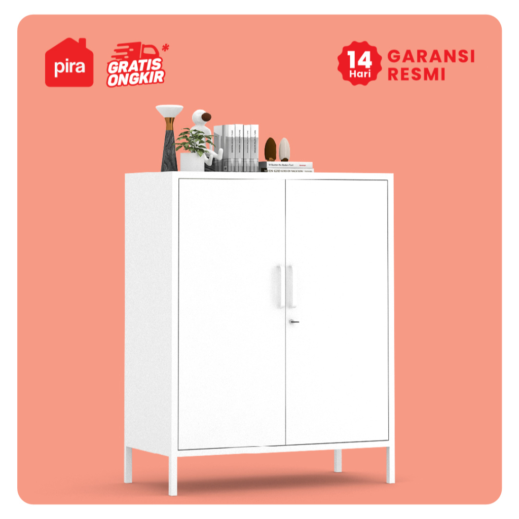 Jual Pira - Gion HMB91 Lemari Kabinet Besi / Bufet Besi | Shopee Indonesia