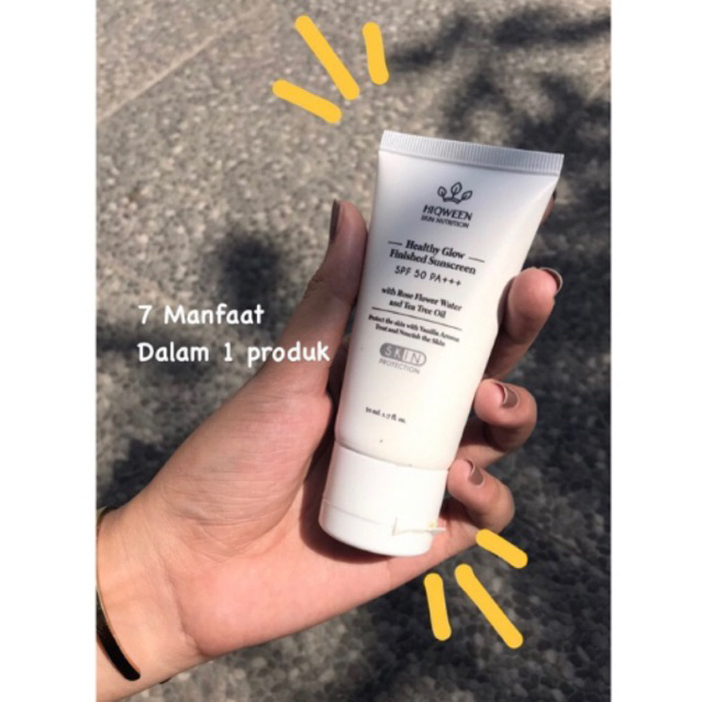 Jual PSD - SUNSCREEN HIQWEEN SPF 50 PA +++ | HEALTHY GLOW FINISHED ...