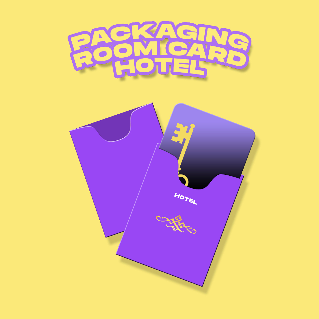 Jual PACKAGING ROOM CARD HOTEL CUSTOM | Shopee Indonesia