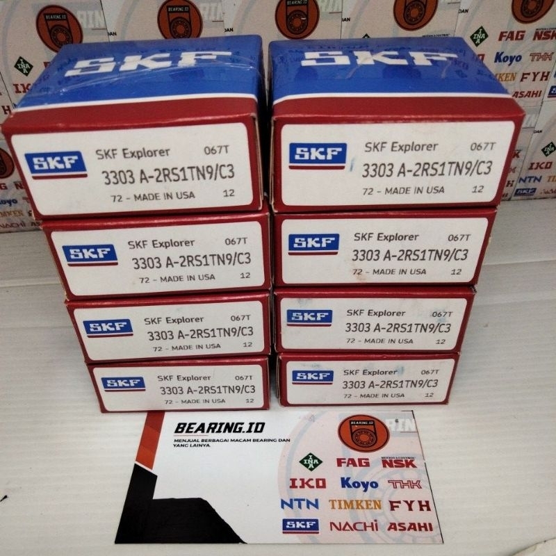 Jual Bearing Angular 3303 A 2RS1TN9 C3 SKF | Shopee Indonesia