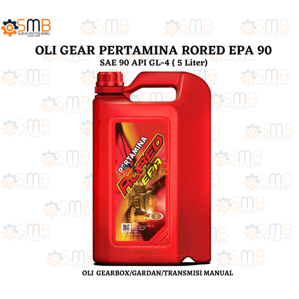 Jual OLI GEAR PERTAMINA RORED EPA 90 SAE 90 API GL-4 5 LITER | Shopee Indonesia