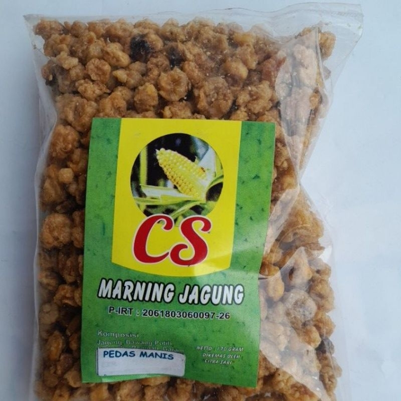 Jual marning jagung khas lampung CS 170gr,marning jagung pilihan ...