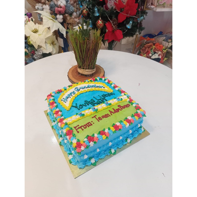 Jual cake papan bunga kue papan bunga kue happy birthday cake ...