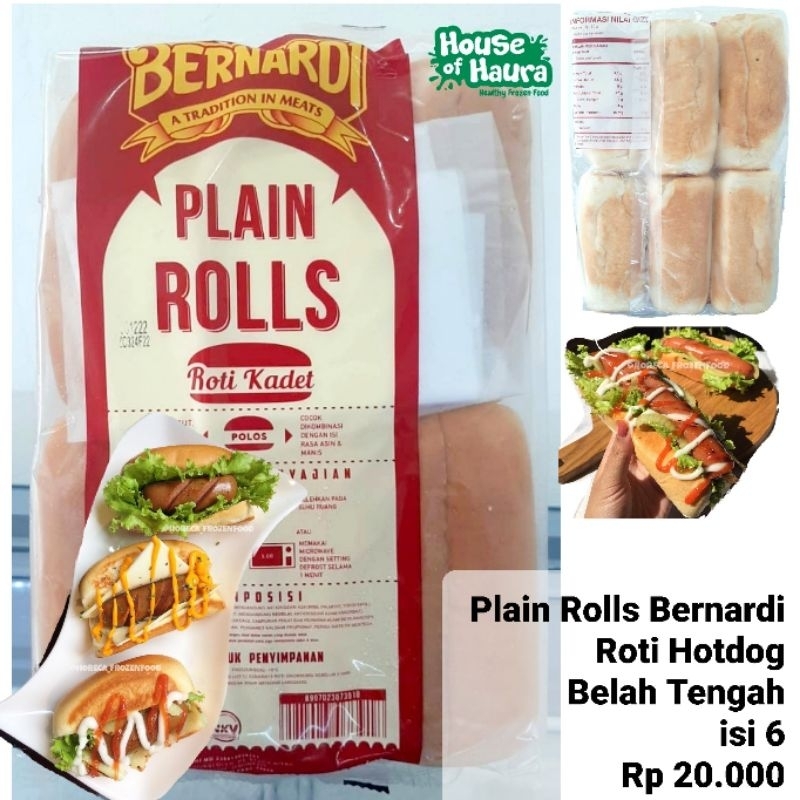 Jual Roti burger Bernardi Roti Hotdog Bernardi | Shopee Indonesia