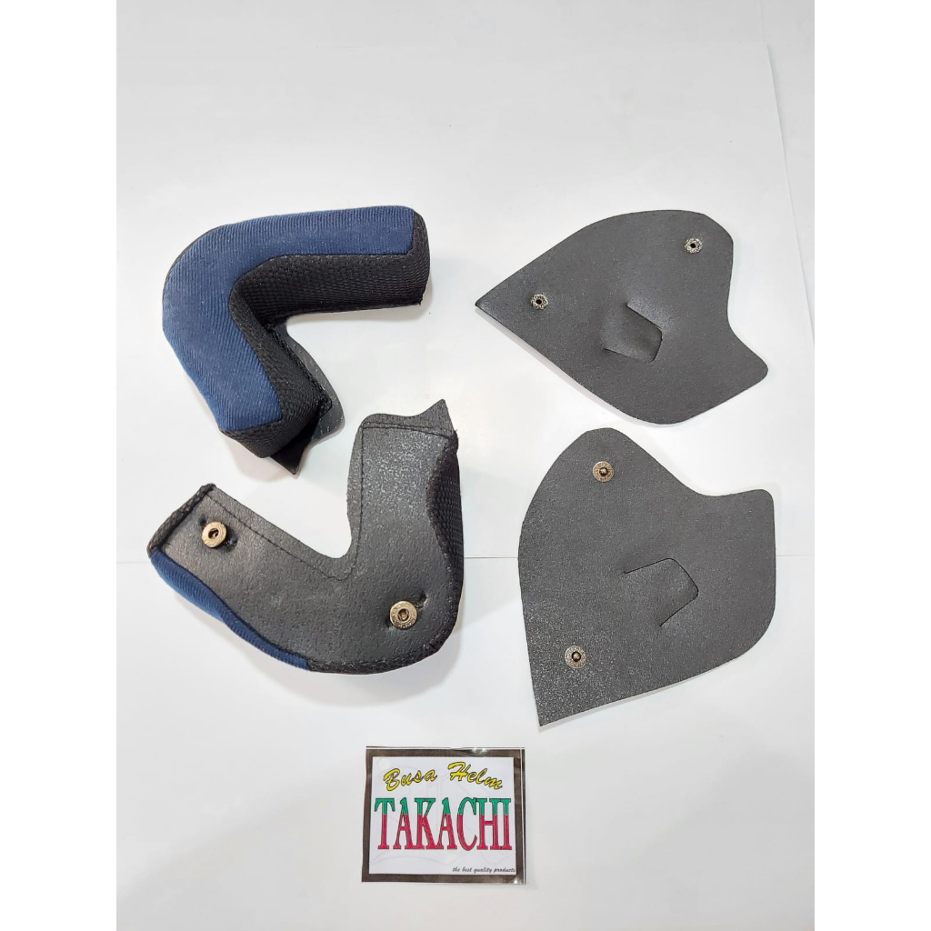 Jual BUSA PIPI HELM TAKACHI KANCING BESI + INER | Shopee Indonesia