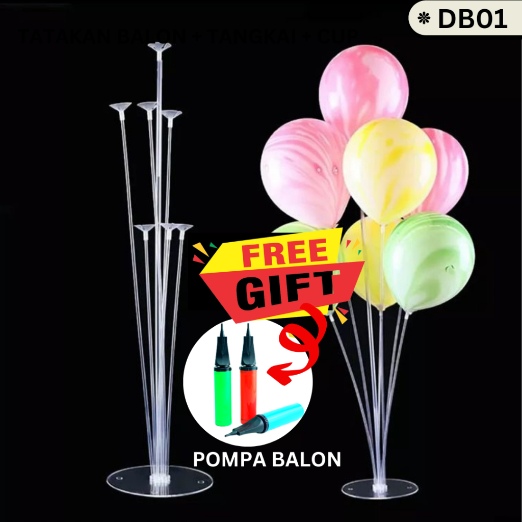 Jual Stick tangkai Balon Latex Holder / Stick Cup Standing Balon ...