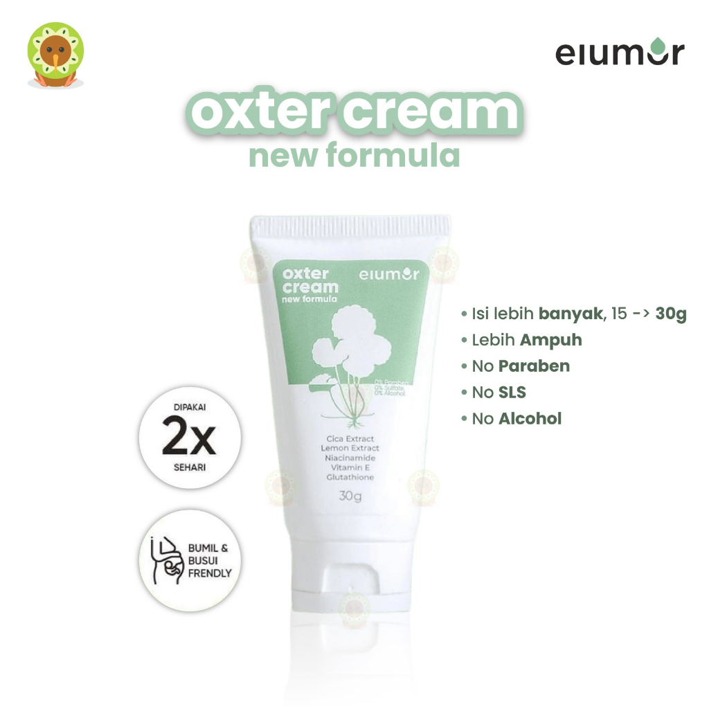 Jual ELUMOR OXTER CREAM NEW FORMULA - 30GR | Shopee Indonesia