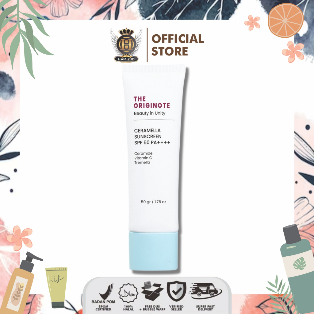 Jual The Originote Ceramella Sunscreen - SPF 50 PA++++ | Serum ...