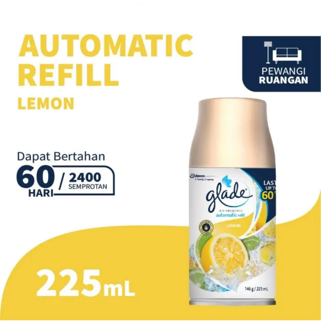 Jual Glade Matic Spray Refill 146gr/225ml - Pengharum Ruangan | Shopee Indonesia