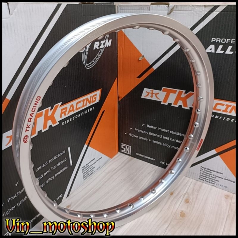 Jual Velg TK Racing Ring 18 Hole 36 Silver 160 185 215 Original TK ...