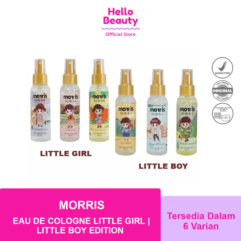 Jual Morris Parfum Anak Body Mist Spray 100 ml (Kids) | Shopee Indonesia