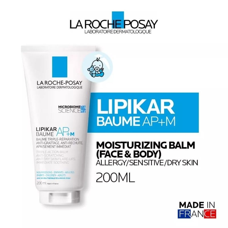 Jual La Roche Posay Lipikar Baume AP+M Balm 200ml | Shopee Indonesia
