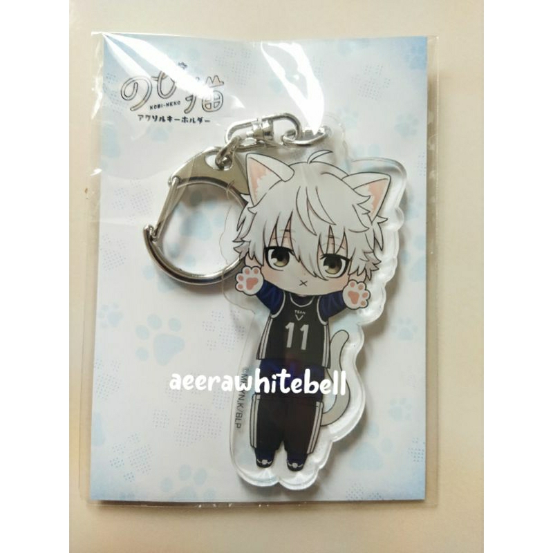 Jual Official Blue Lock Acrylic Keyring Nagi Seishiro Nobi Cat | Shopee ...