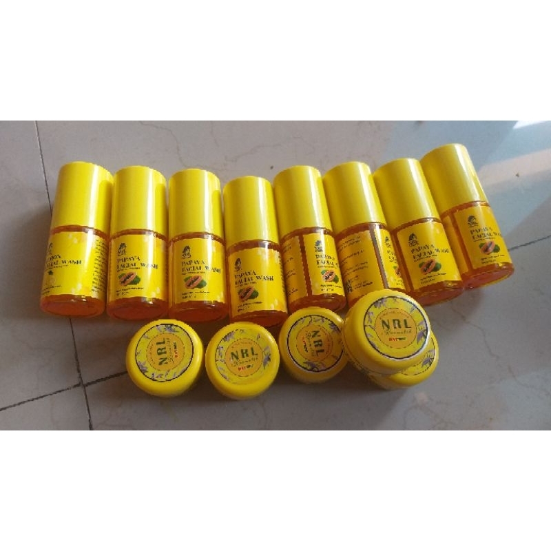Jual NRL Ecer Kemasan Terbaru Asli Facial Wash/Sabun dan Toner Dijamin ...