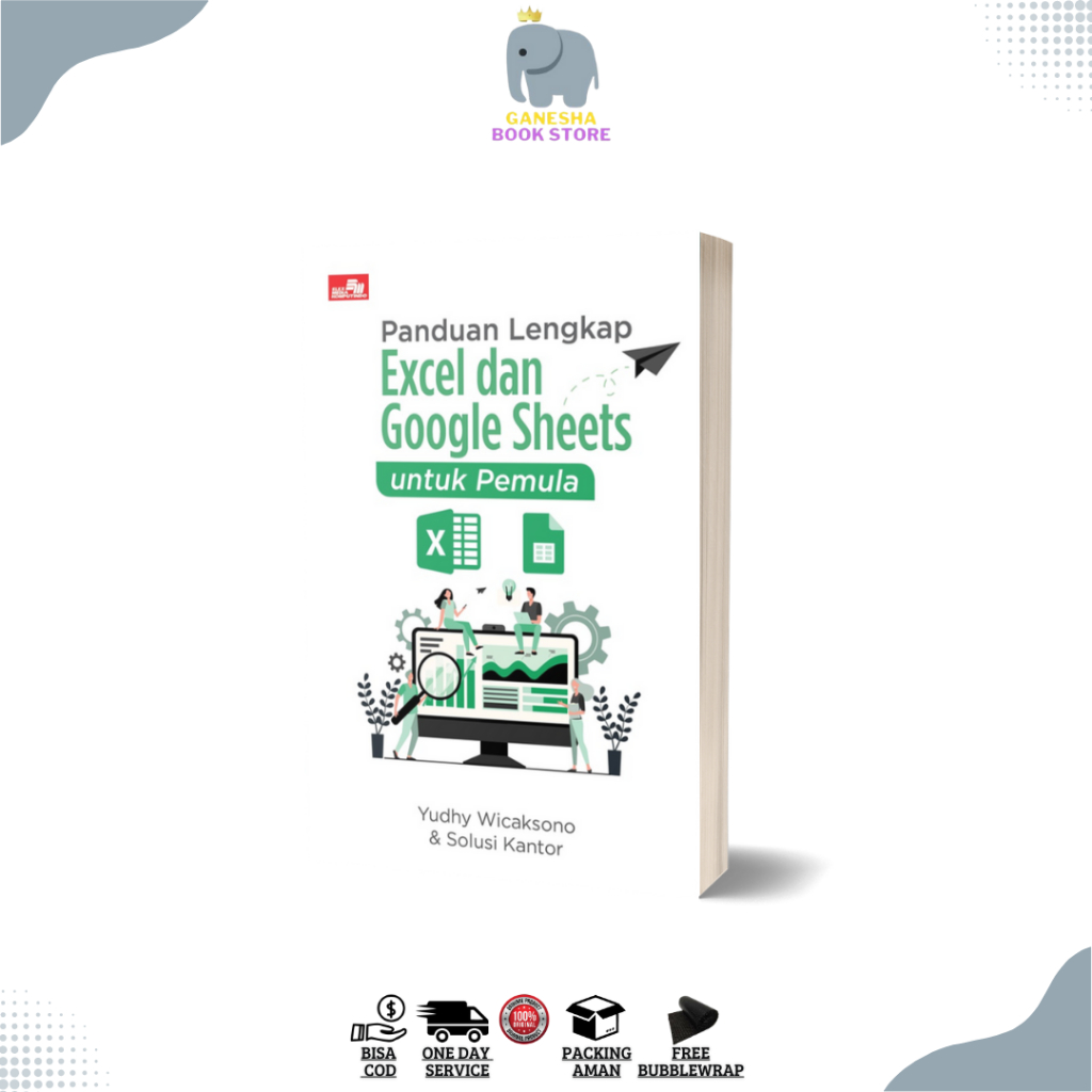 Jual Buku Komputer : Panduan Lengkap Excel dan Google Sheets untuk Pemula by Yudhy Wicaksono ...