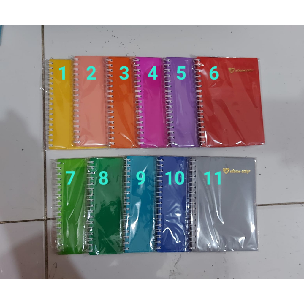 Jual buku catatan NOTEBOOK SPIRAL A6 | Shopee Indonesia